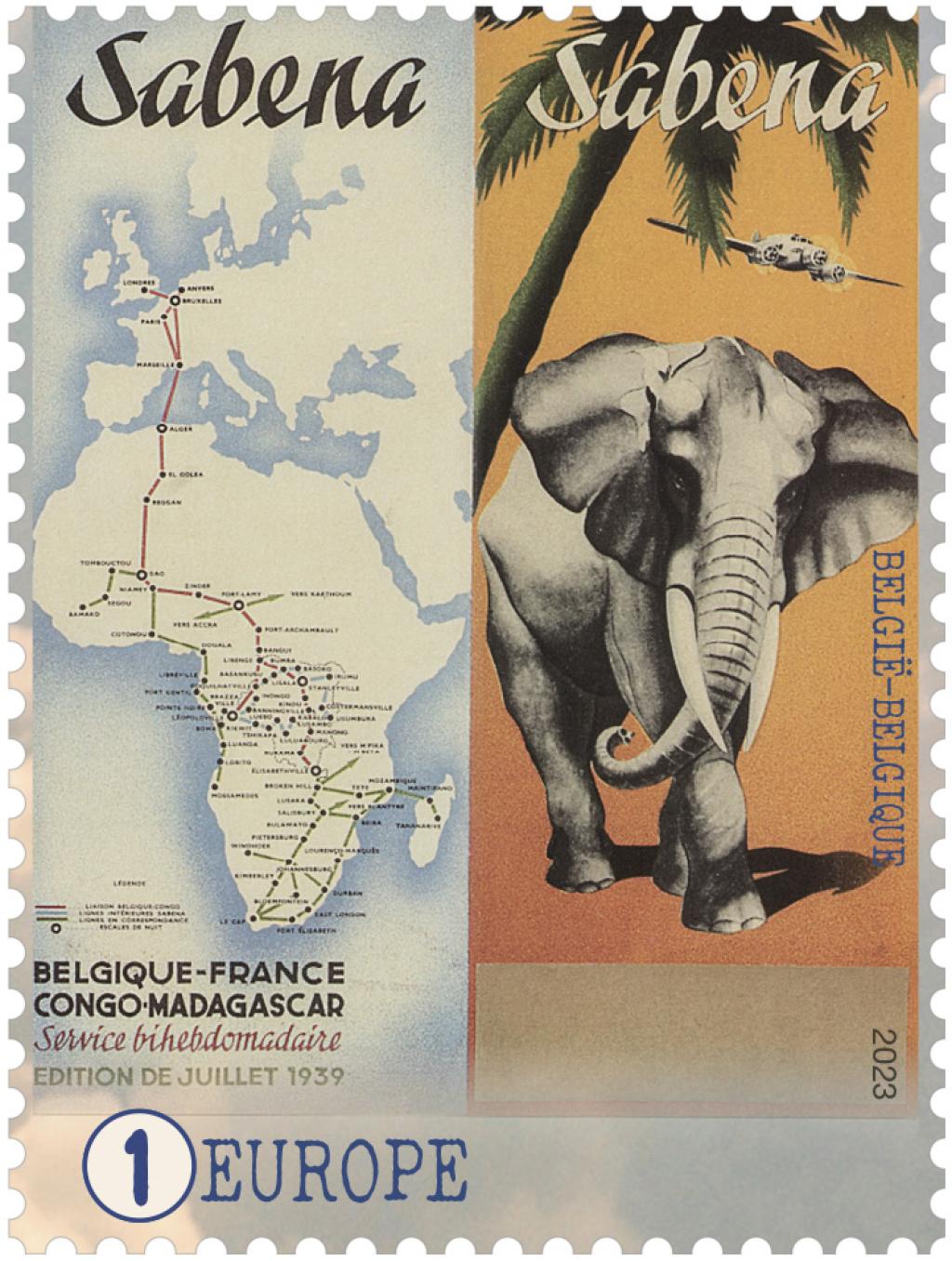100 jaar Sabena - postzegels Europa | eShop