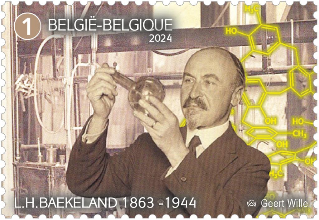 Belgische uitvinders: Leo Baekeland- non-prior postzegels voor België ...