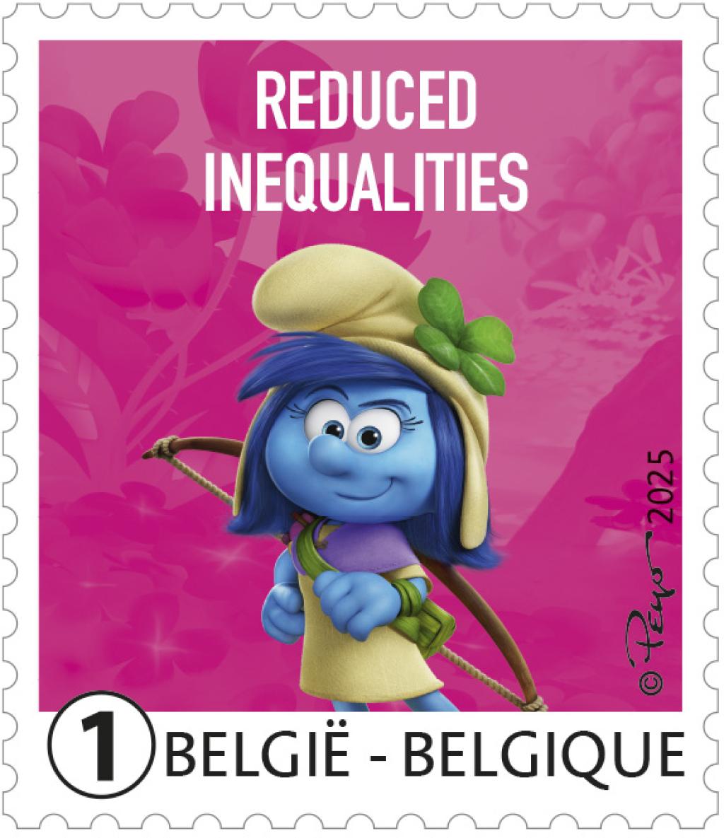 Gemeinsam schlumpfen für eine bessere Welt - Non-Prior-Briefmarken ...